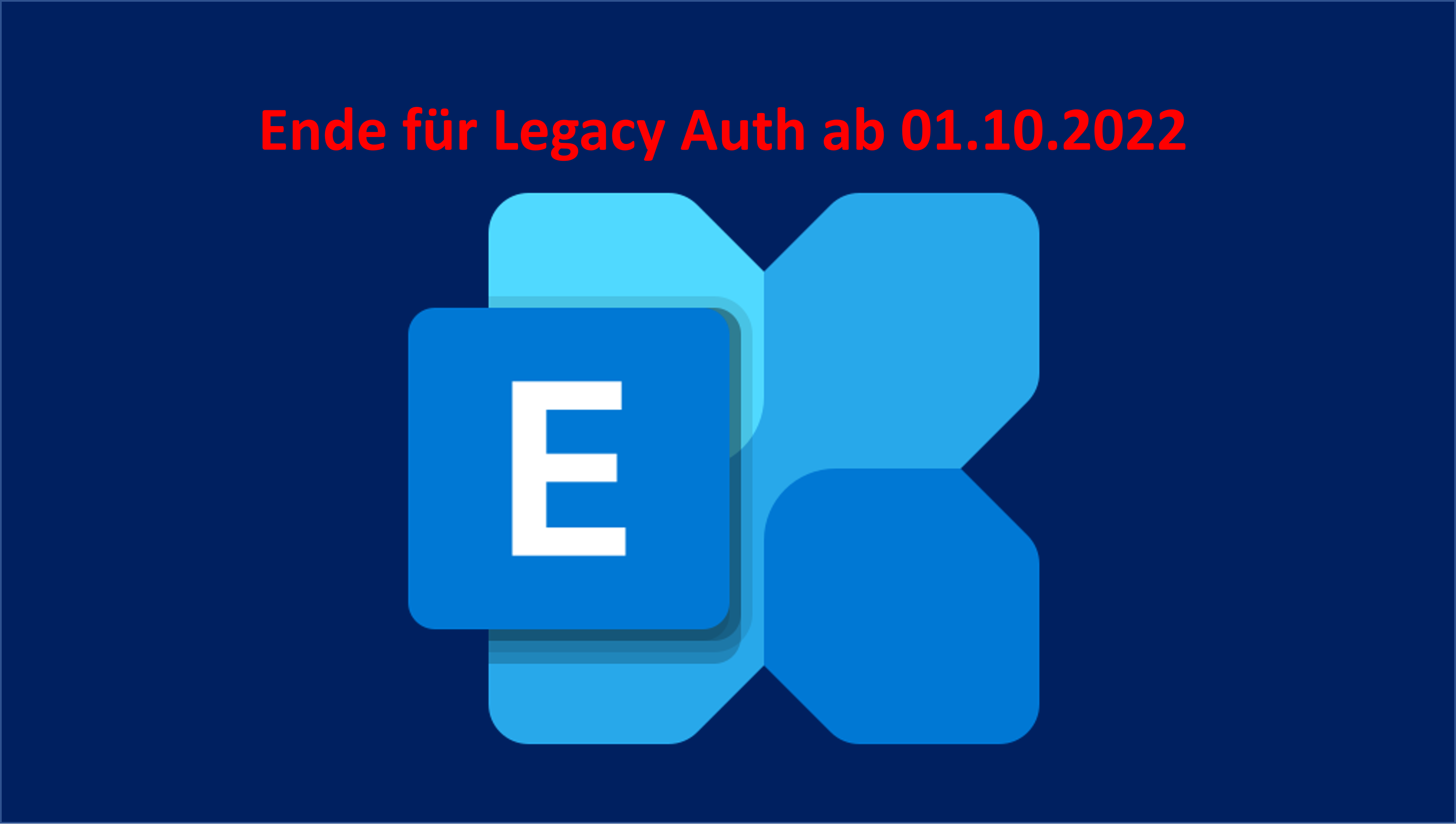 Ende für Legacy Auth im Oktober - Jetzt handeln! - Baggenstos